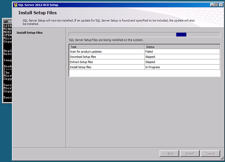 SQLCoffee - How to Install SQL Server 2012 on Windows Server Core SQLCoffee - How to Install SQL Server 2012 on Windows Server Core